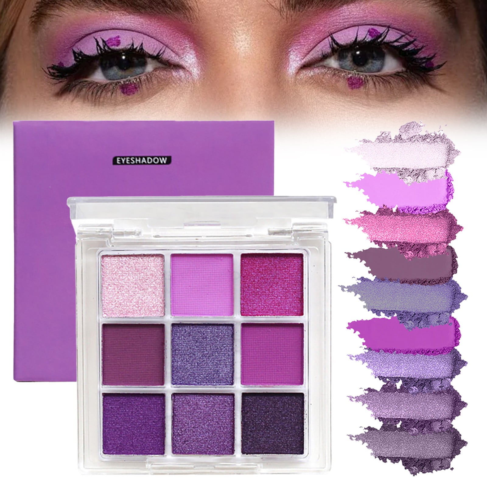 Makeup Eye Shadow: Blekii Makeup Deep Light Purple Shadow Eyeshadow ...