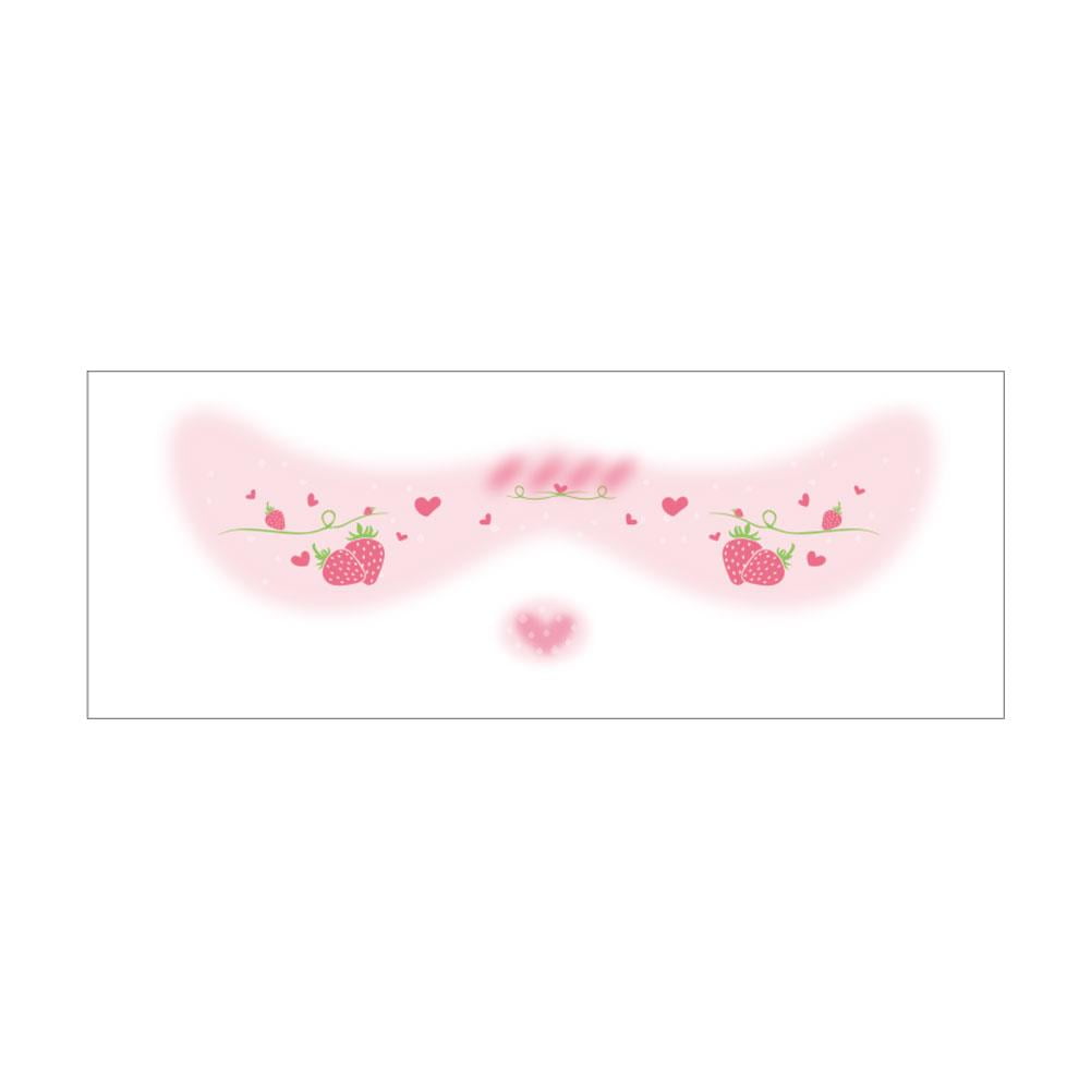 Makeup Face Stickers Temporary Cartoon Blusher Face Stickers for ...