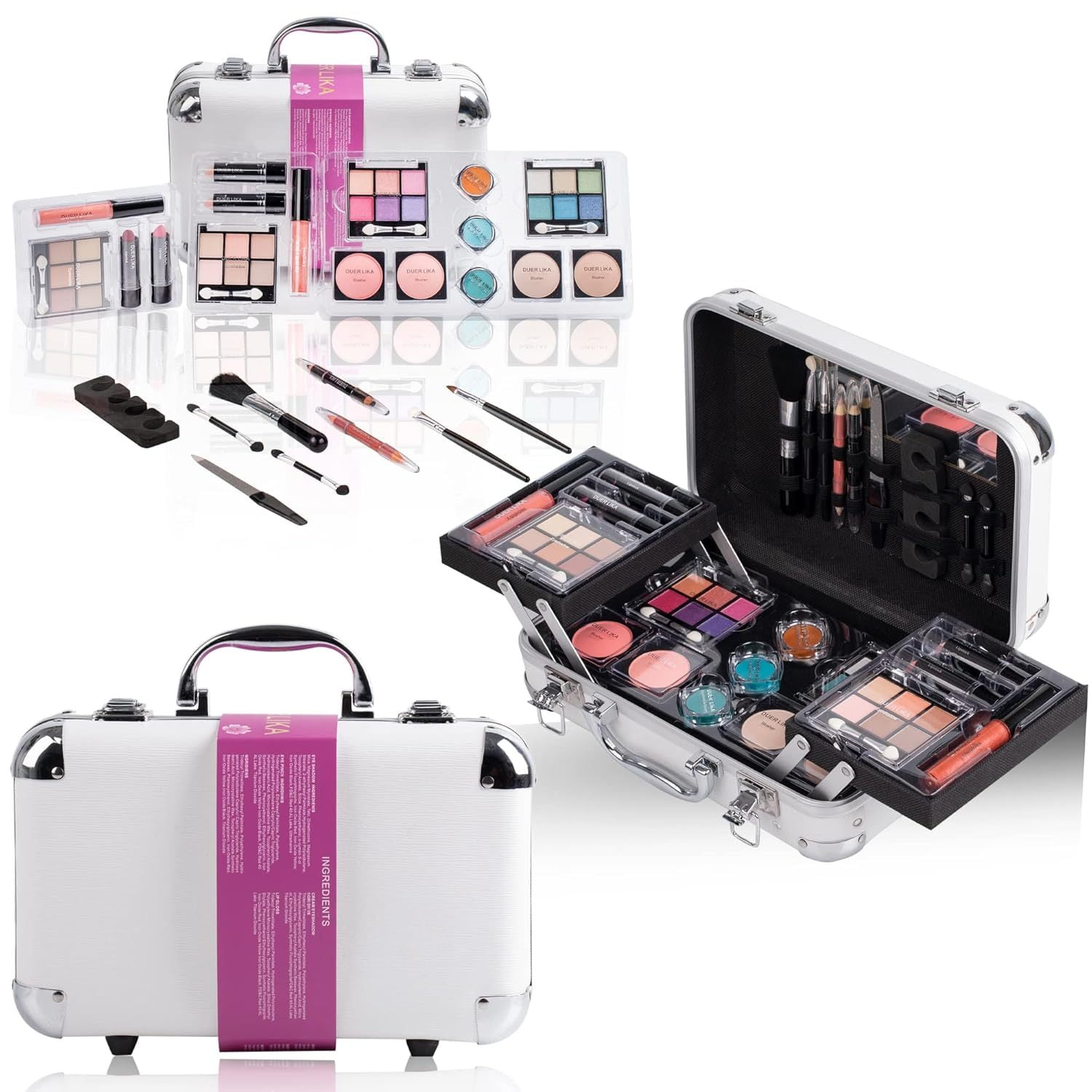 Makeup Kit Gift Set for Adults and Girls-Full Makeup Kit for Beginners ...