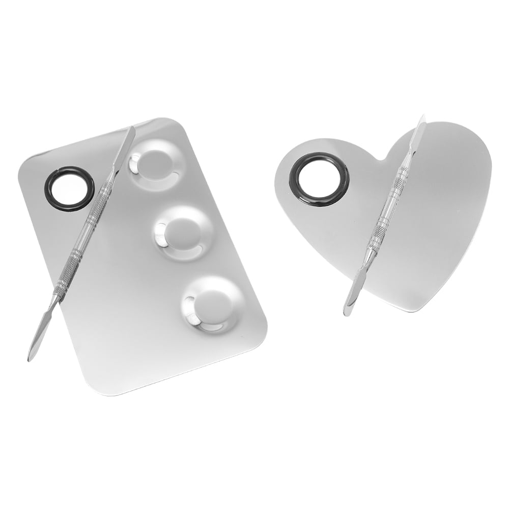 Makeup Kit Palette Set Manicure Tools Paint Mixing Tray Palettes ...