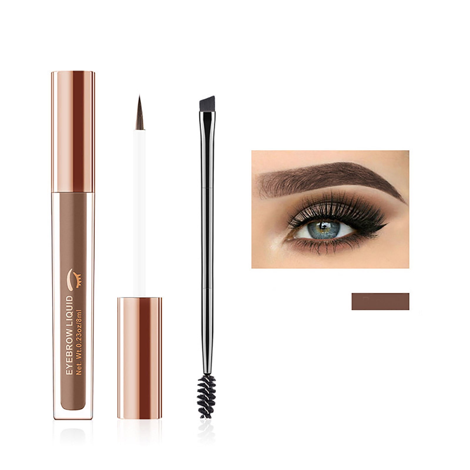 Makeup Light Glow in The Dark Makeup Eyebrow Sticker Eyebrow Marker ...