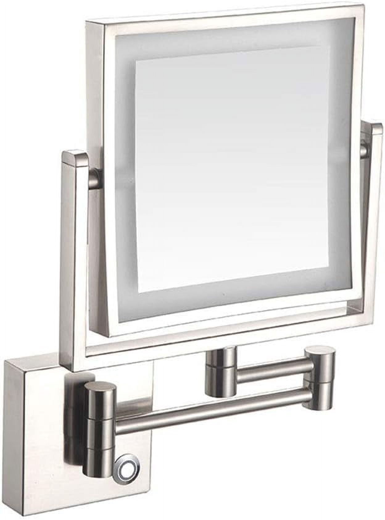 Makeup Mirror 3X Magnification, 360 Degree Swivel, Two-Sided Extendable ...