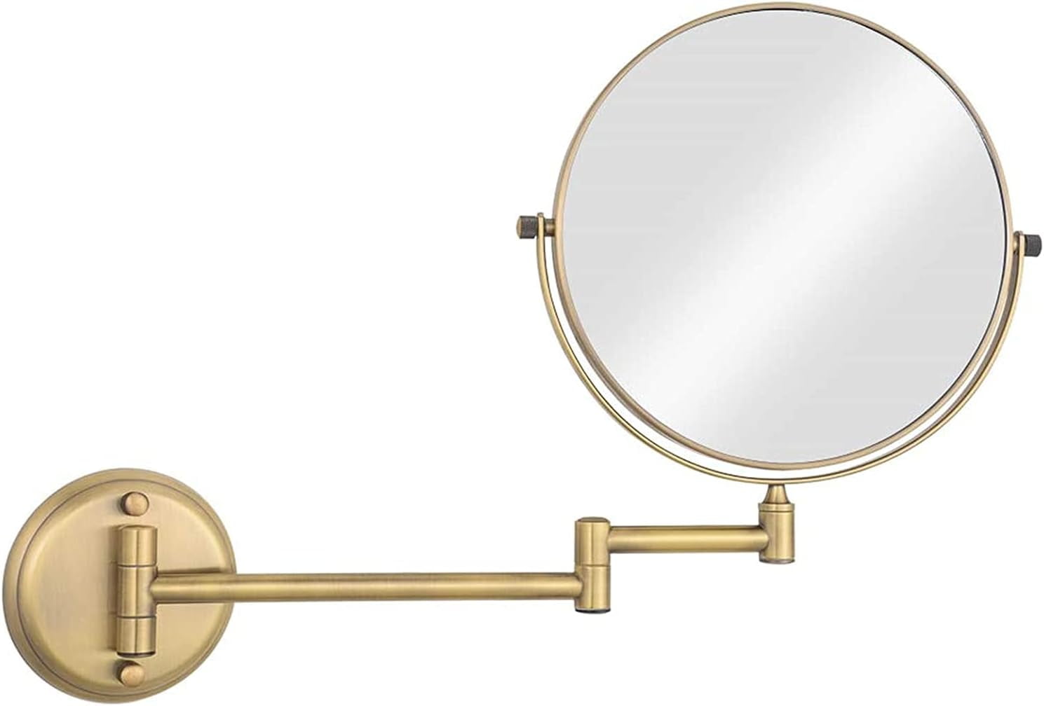 Makeup Mirror, 8 inch Double Sided Shaving Magnifying Mirror ...