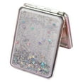 Makeup Mirror Compact Mirror Portable Hand Mirror Round Mini-Tasche ...