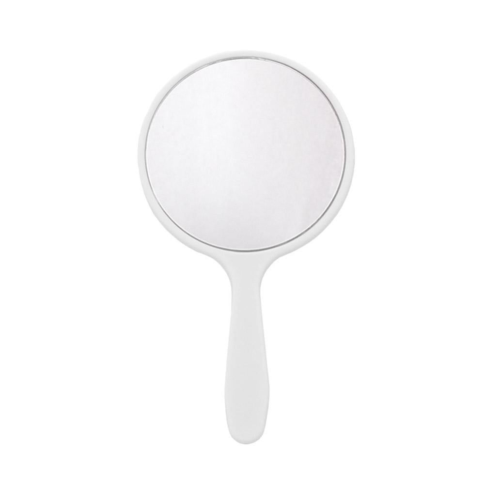 Makeup Mirror Good Grip Make-up Women Girls Hand Held Mirror Plastic ...