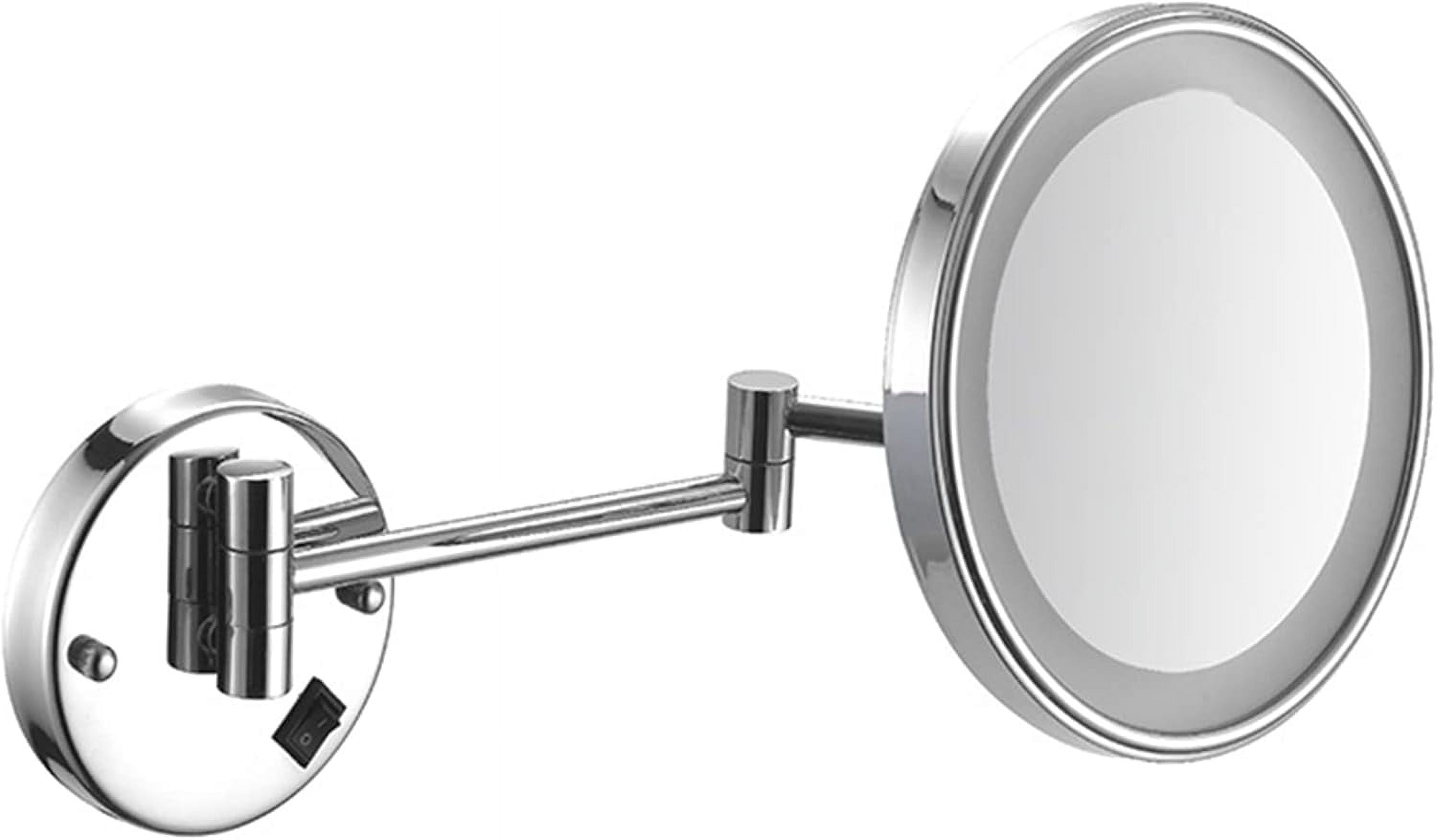 Makeup Mirror with Lights and 10X Magnification LED Wall Mounted ...