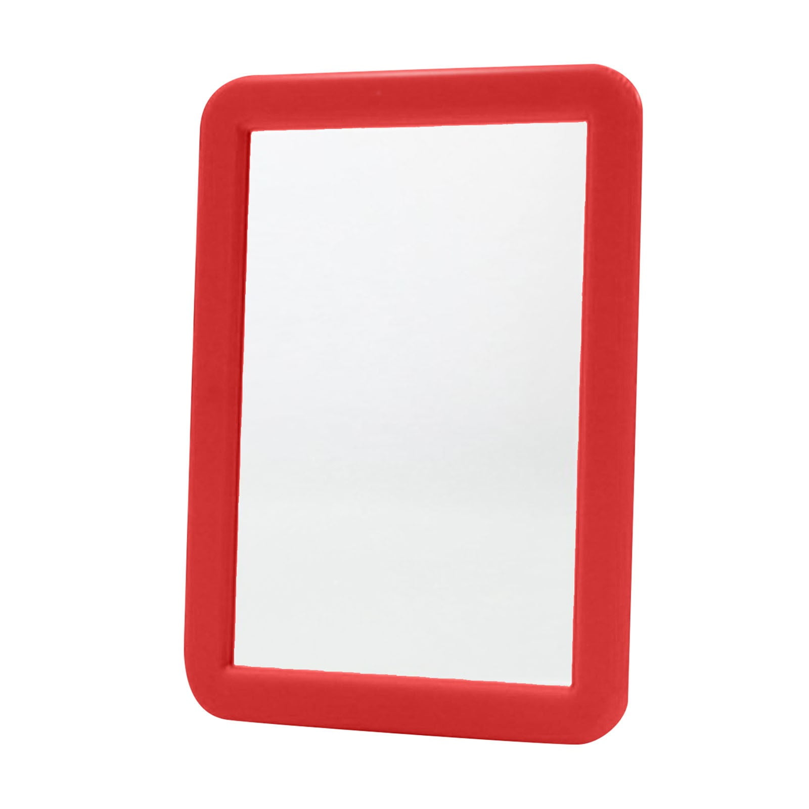 Makeup Mirror - Rectangular, Portable, Glass/, Adhesive for Lockers ...