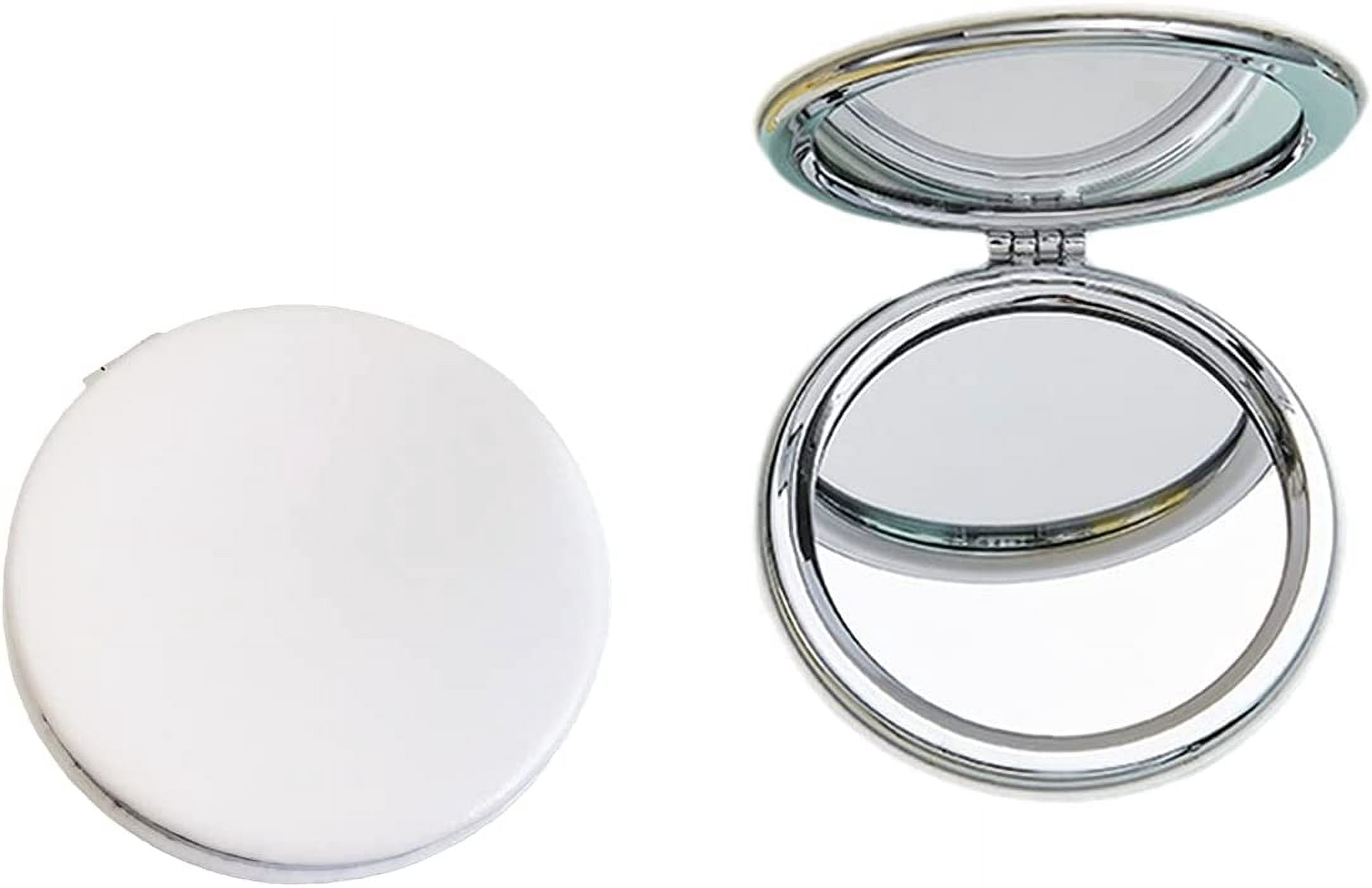 Makeup Mirror,Round Folding Mirror 8 CM, Professional Double-Sided Make ...