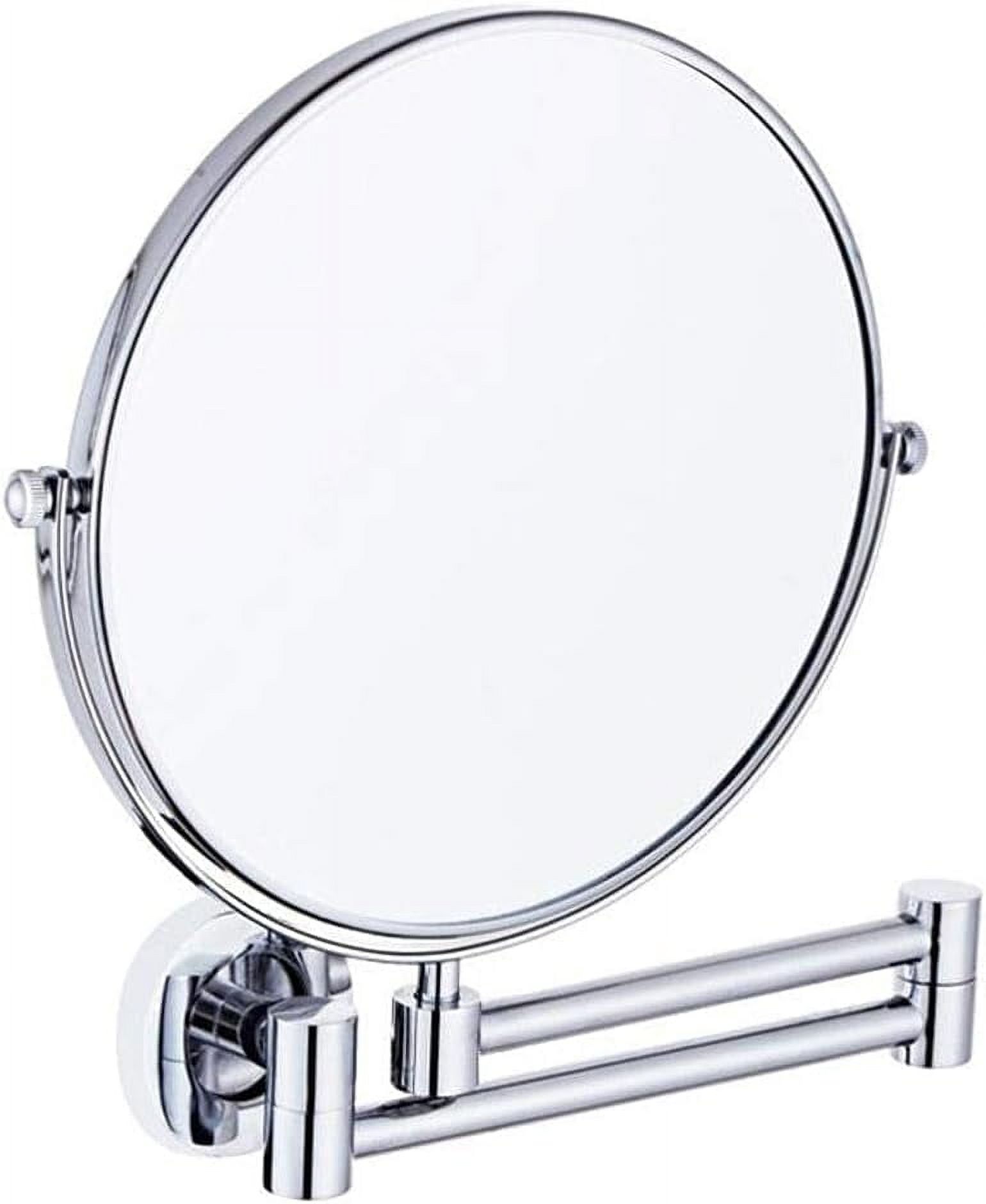 Makeup Mirror Vanity Mirror 8- Inch Enlarged Wall Mount Makeup Mirror ...