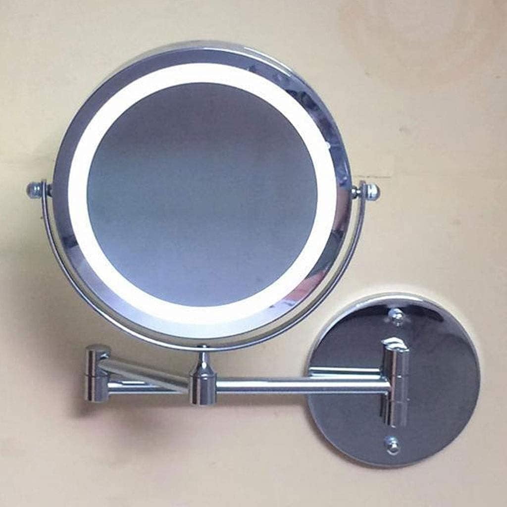 Makeup Mirror Vanity Mirror Makeup Mirror,Bathroom Wall-Mounted LED ...