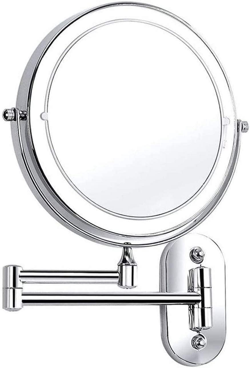 Makeup Mirror Wall Mounted Makeup Mirror 7X Magnification Double Sided ...