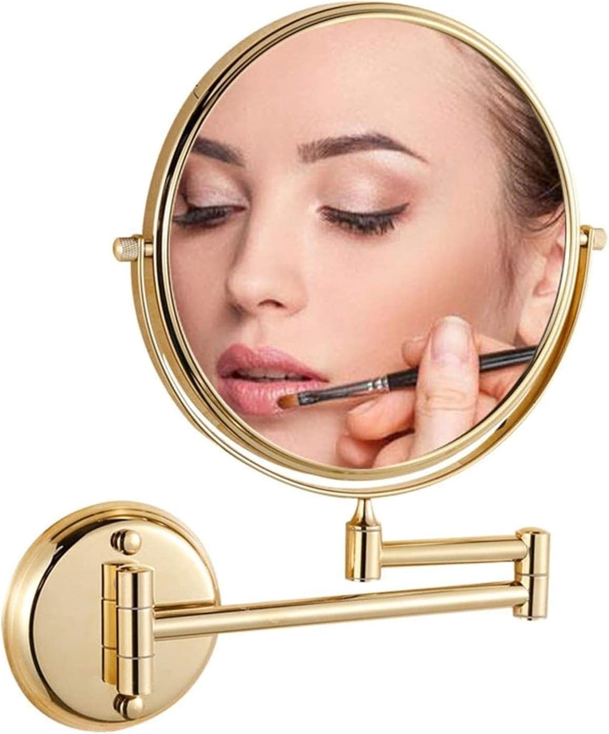 Makeup Mirror Wall Mounted with 3X Magnification, Dual- Sided Vanity ...