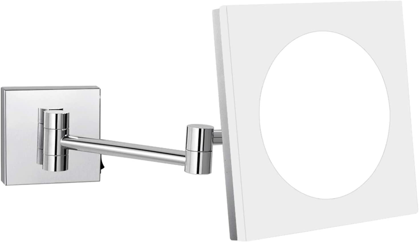 Makeup Mirror with Lights and Magnification, 8 inch Brass Bathroom Wall ...