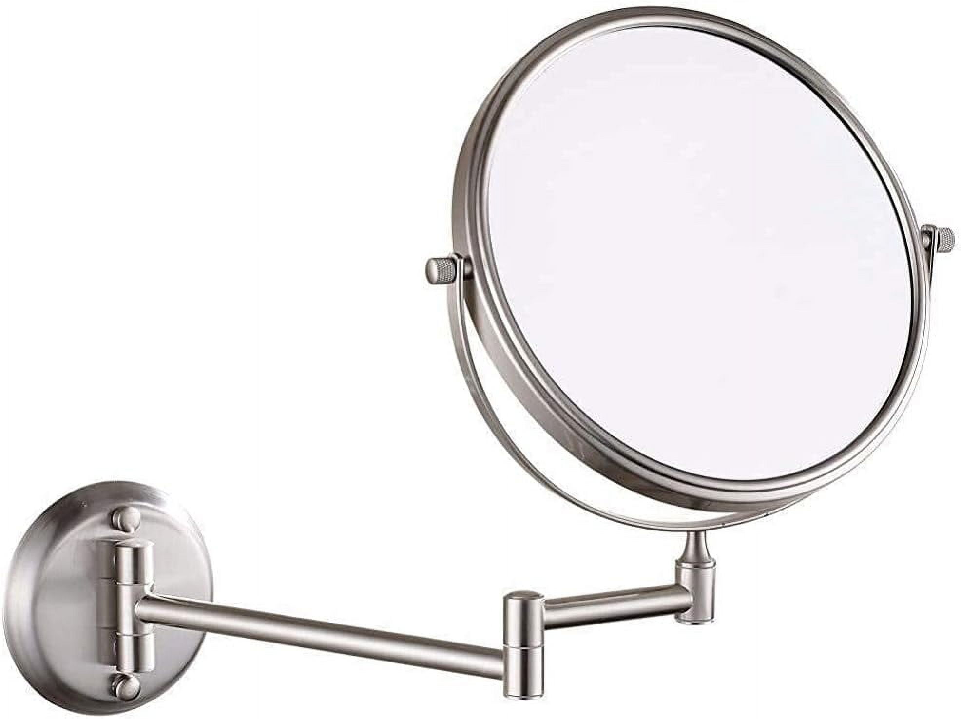 Makeup Mirrors Wall Mounted, 8 Inch Bathroom Magnifying Double Sided ...