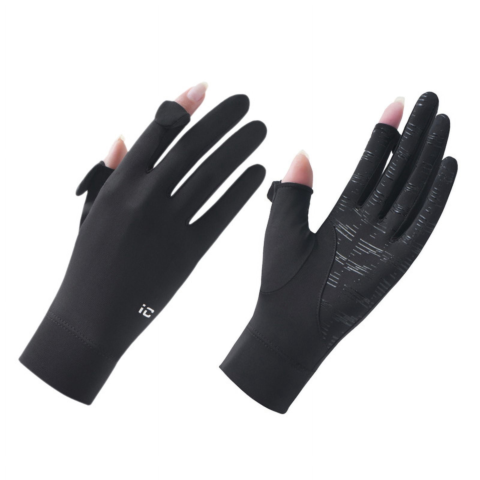 Sunscreen gloves for women ice summer cycling driving non-slip ...