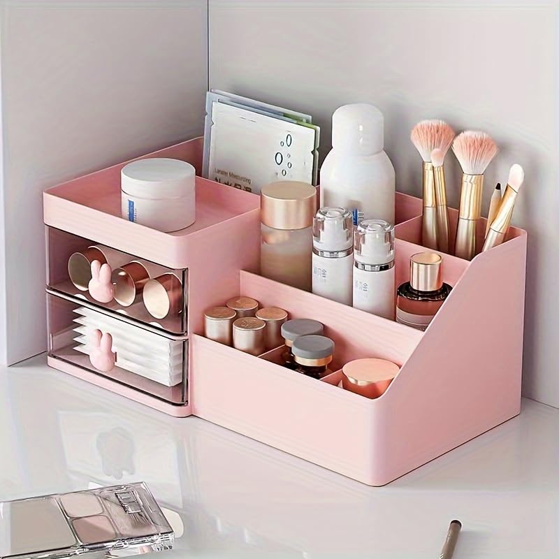 Makeup Organizer With 2 KEF16 Drawers, Countertop Organizer Vanity ...