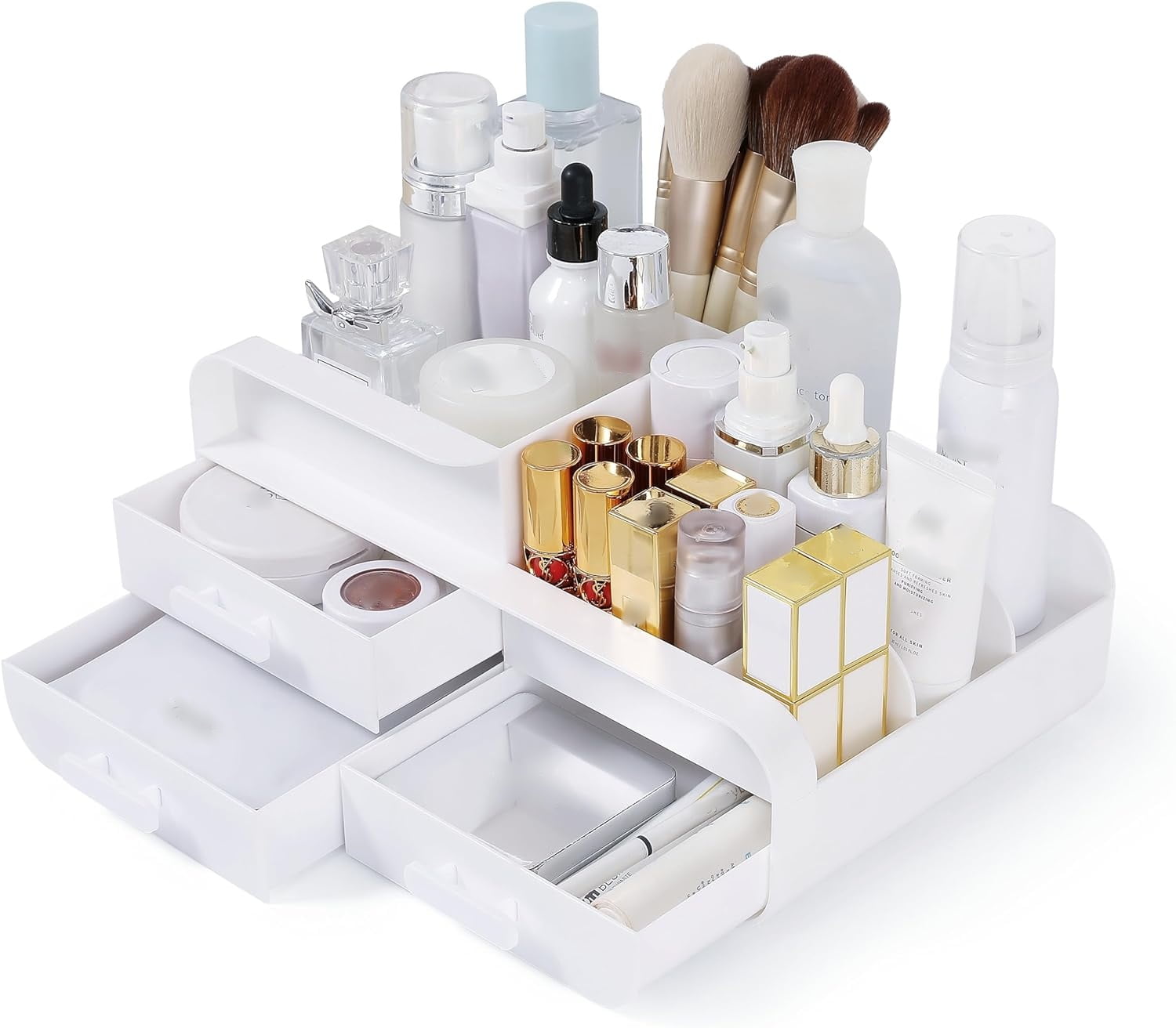 Makeup Organizer for Drawer, 11 x 7 x 4.9inch Skin Care Organizer ...