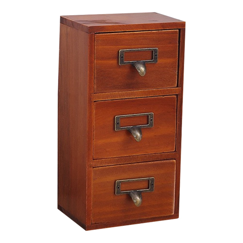 Makeup Organizer for Drawer Cell Phone Kickstand Vintage Storage Box ...