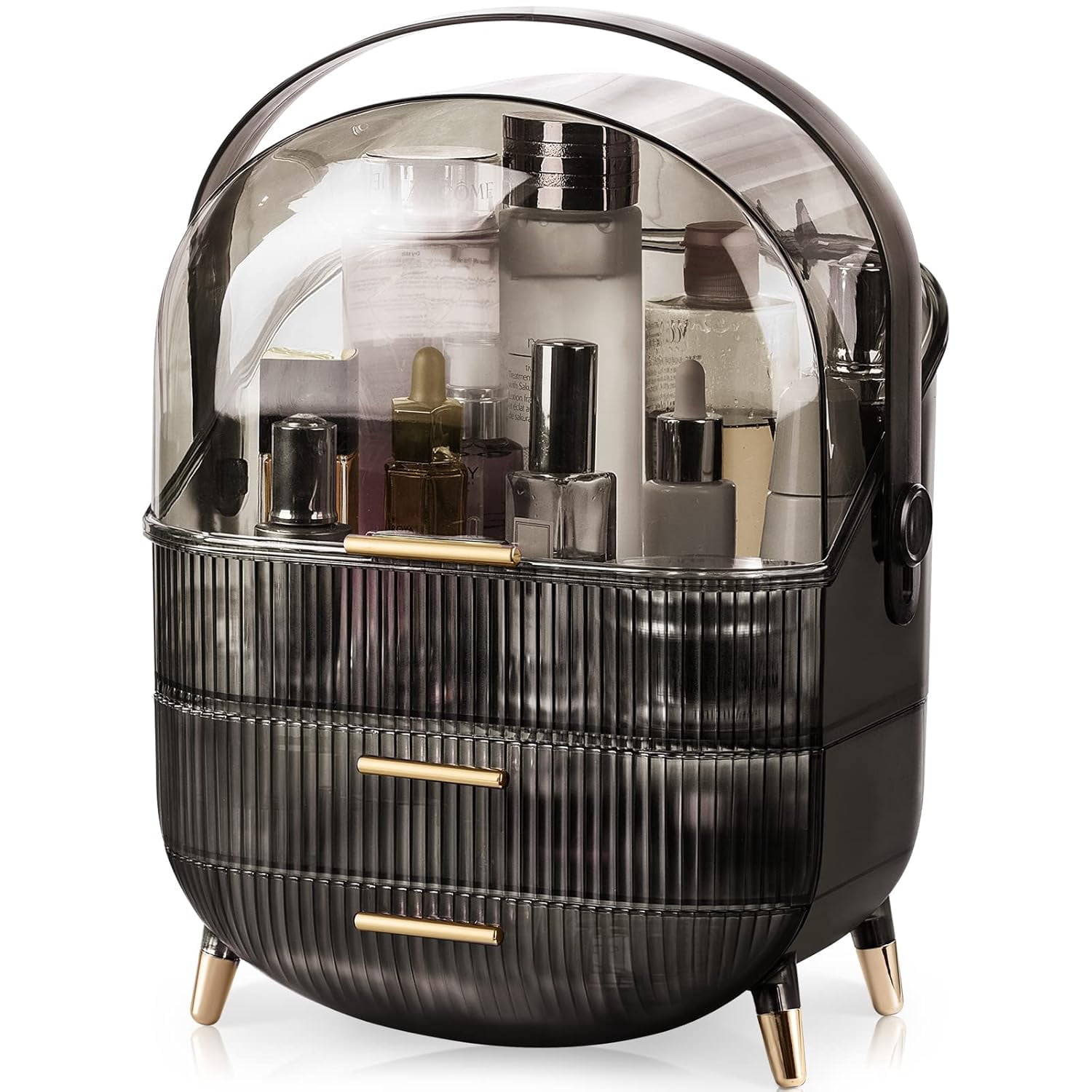 Makeup Organizer,Large Capacity Skincare Organizer for Vanity,Cosmetic ...