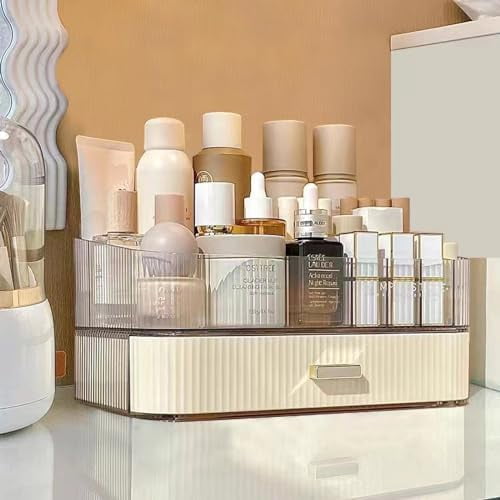 Makeup Organizer with Stackable Drawers, Bathroom Vanity Organizers and ...