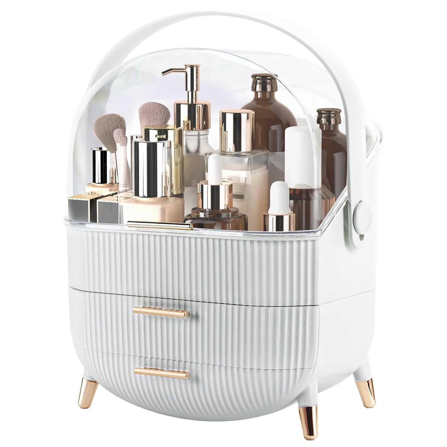 Makeup Organizer for Vanity, Make up Organizers and Storage, Cosmetics ...