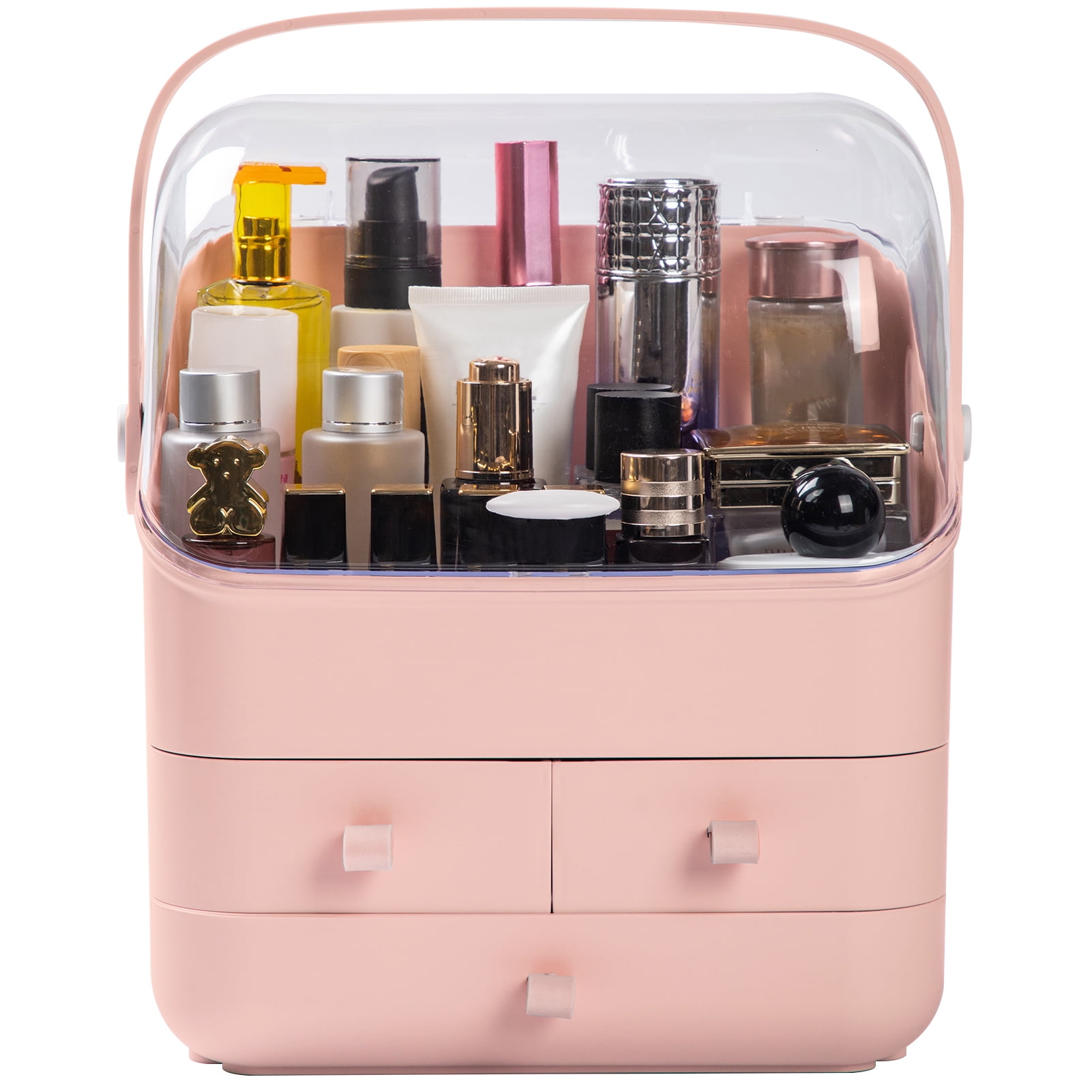 Haturi Large Makeup Organizer, Waterproof Cosmetic Box, Accessory ...