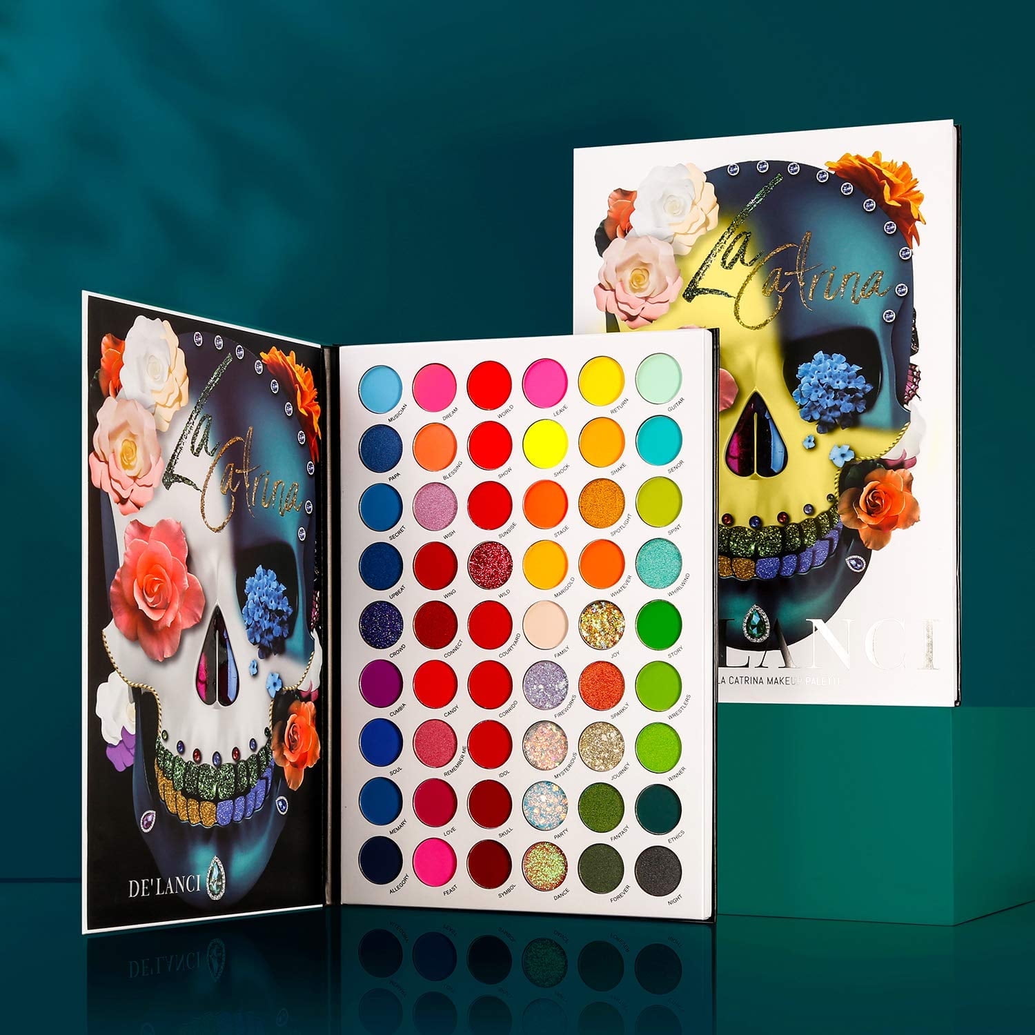 Makeup Pallet Colorful Eyeshadow Palette 54 Color,Afflano Large High ...