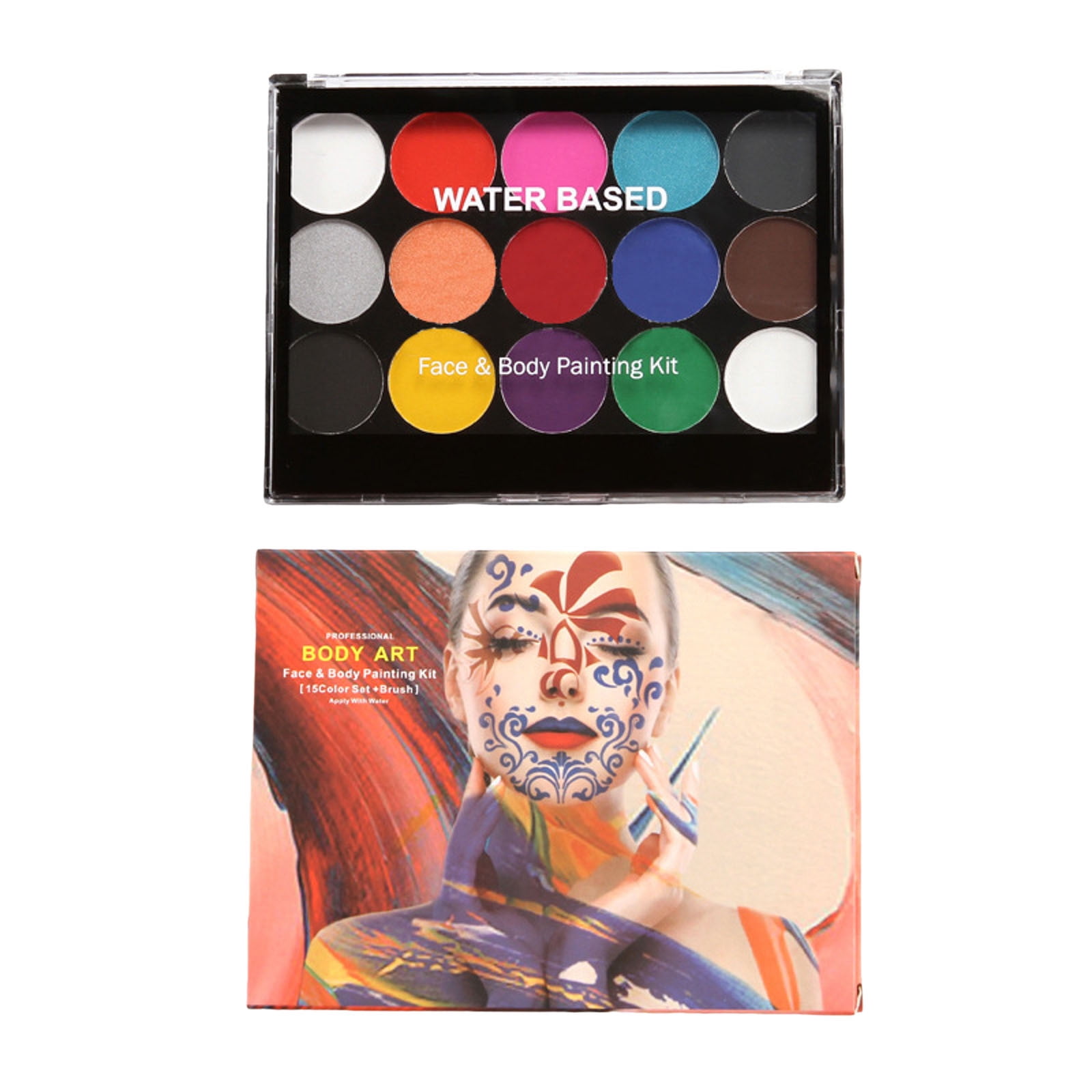 Makeup Pallet Makeup Wax Special Effects Makeup Book for Kids Warpaint ...