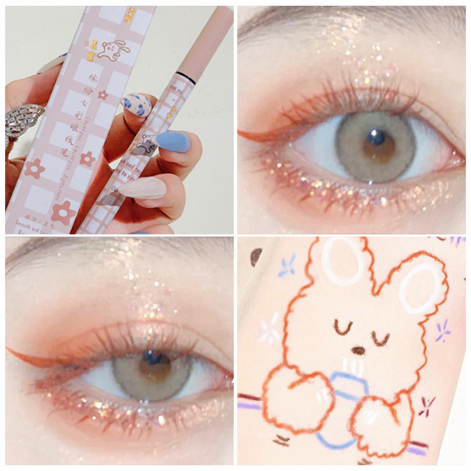 Makeup Pencil Rolling Quartz Cat Eye Liner Eye Wipes Makeup Stencil ...