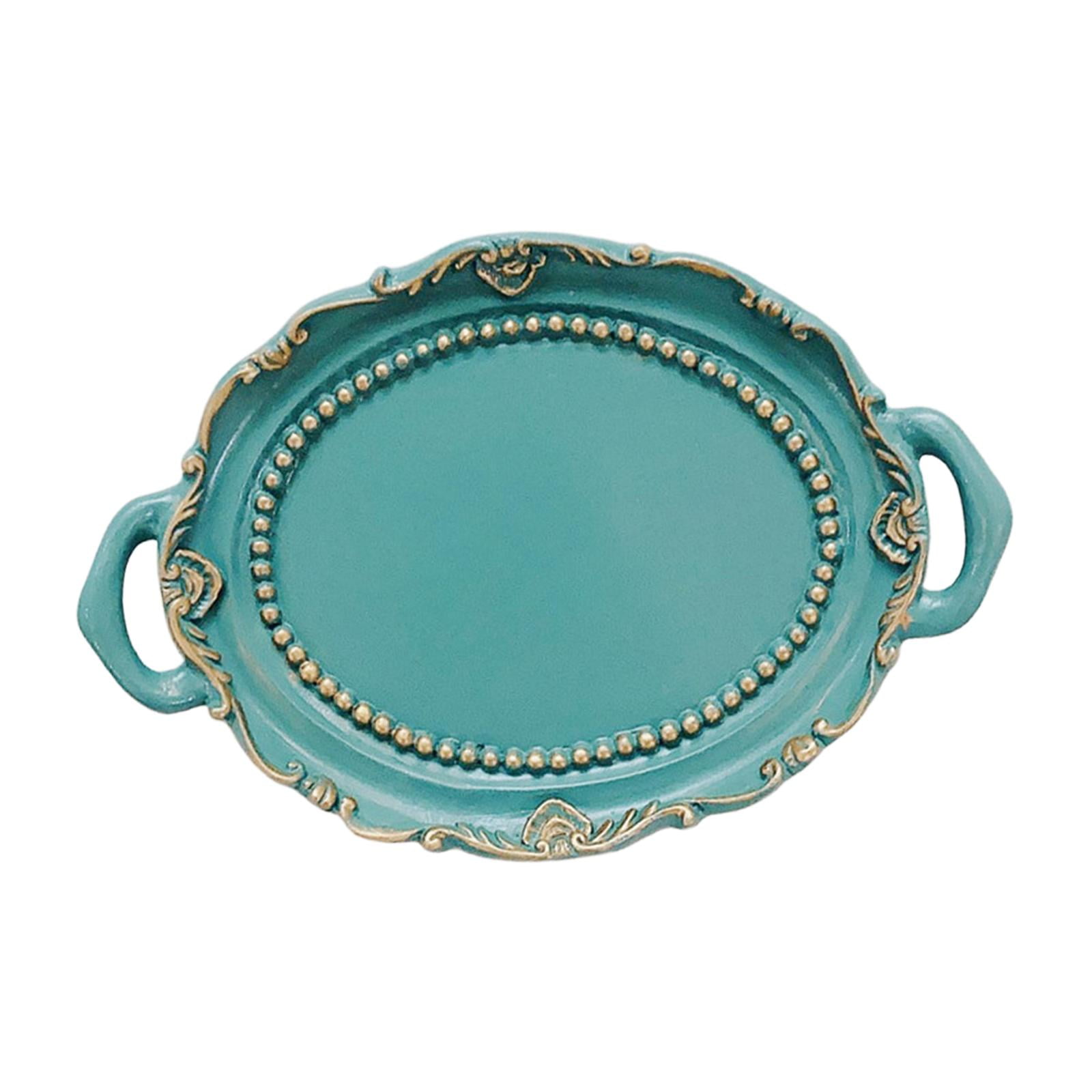 Makeup Perfume Organizer Decorative Trays Trinket Tray Holder Resin ...