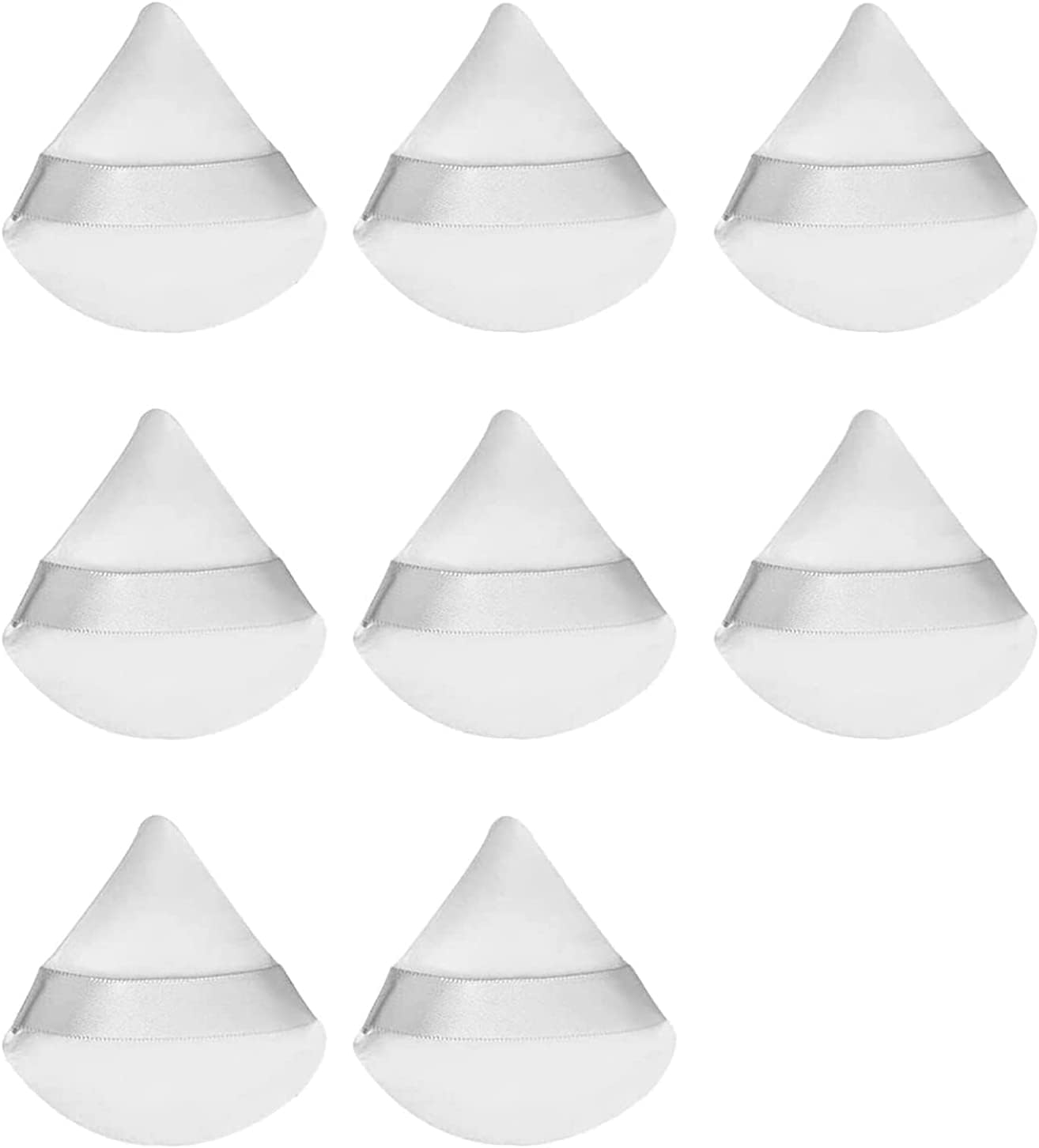 Makeup Powder Puffs with Strap Pure Cotton Smooth Soft Makeup Sponge ...