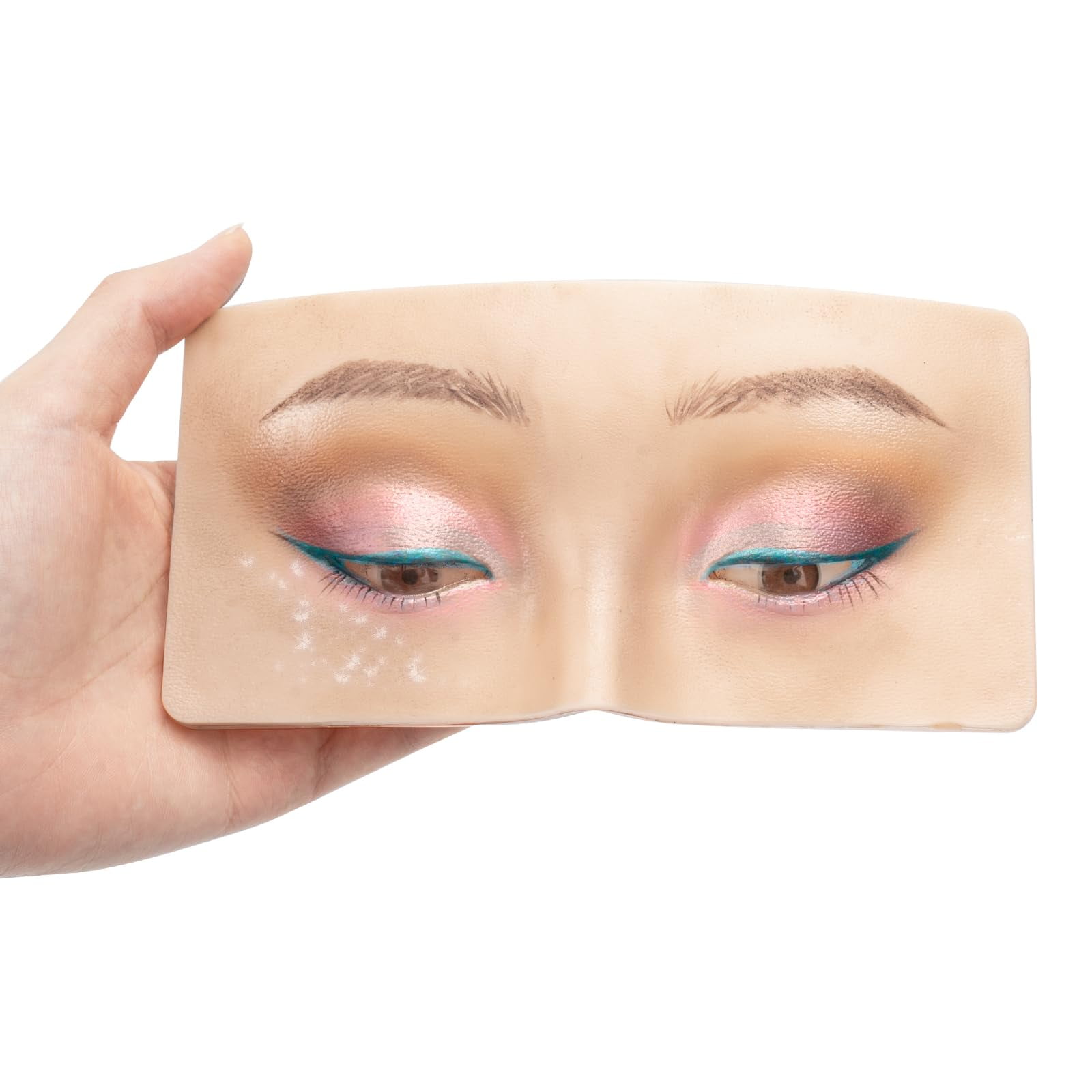 Makeup Practice Face Board KEF16 3D Realistic Pad, eyeshadow practice ...