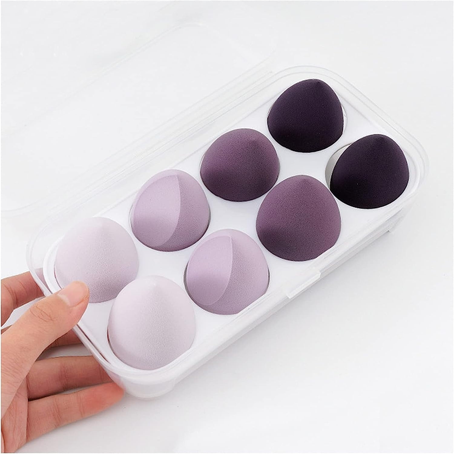 Makeup Puff 4/8pcs Beauty Egg Set Gourd Water Drop Puff Makeup Egg Pad ...