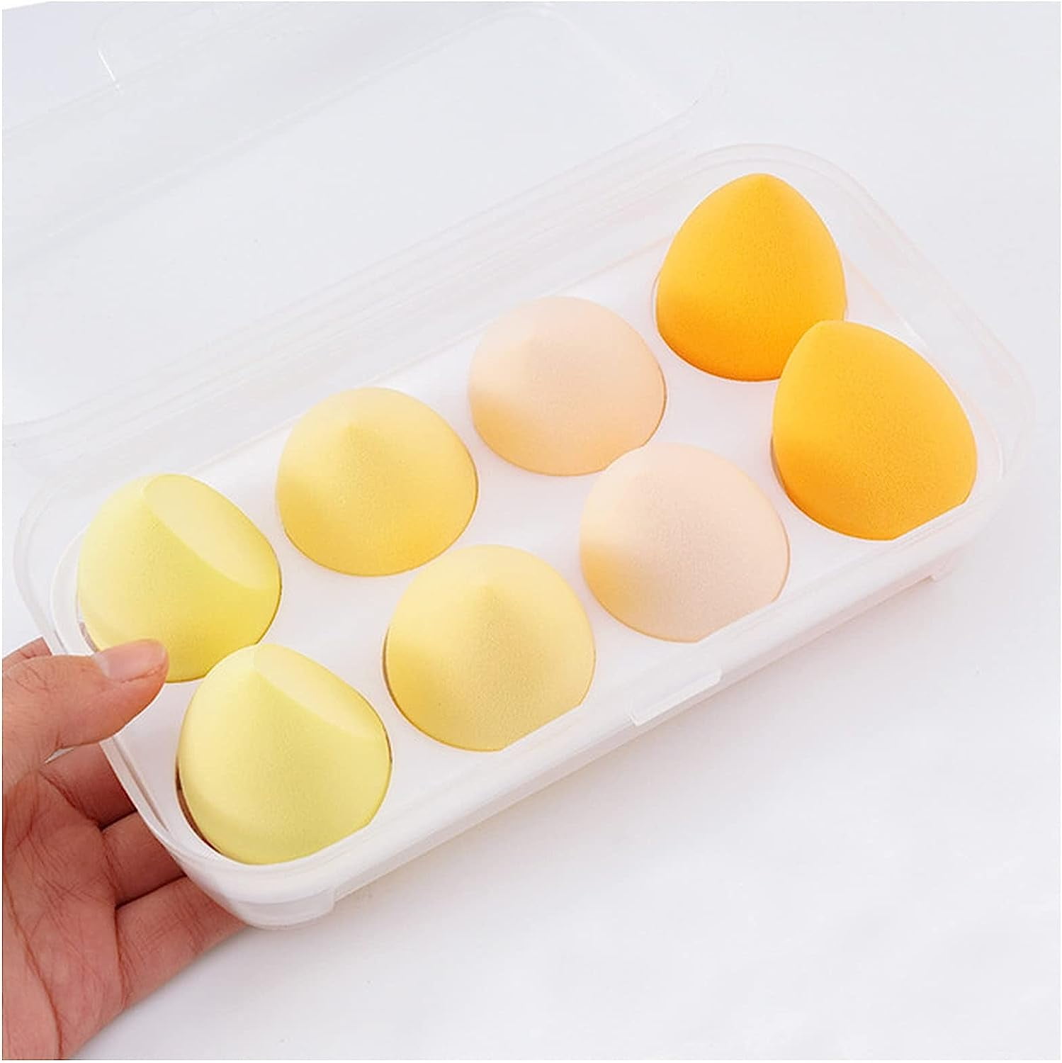 Makeup Puff 4/8pcs Beauty Egg Set Gourd Water Drop Puff Makeup Egg Pad ...