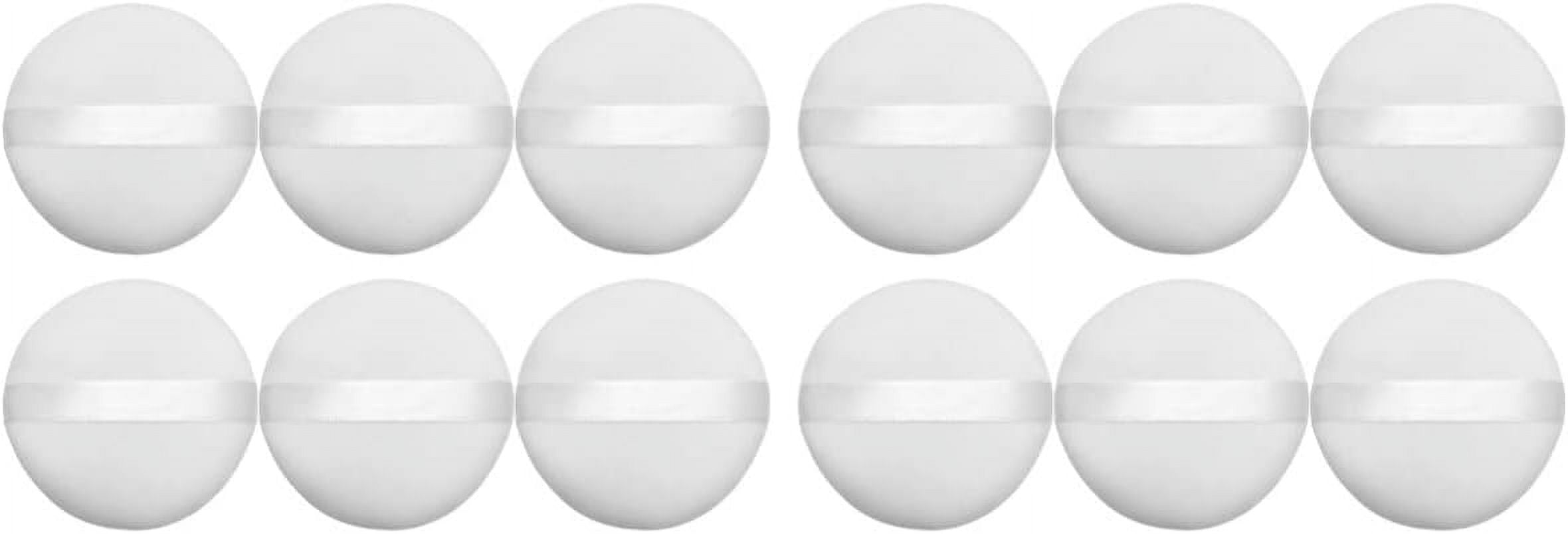 Makeup Puff Large Makeup Sponge Triangle Makeup Sponges 12 PCS Round ...