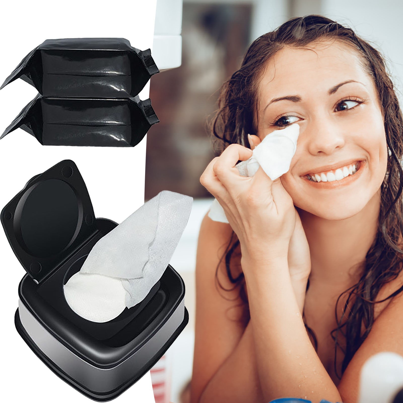 Makeup Remover Wipes The Independently Packaged Makeup Wipes And Water