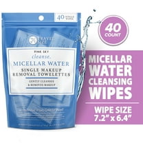 Brookstone Makeup Remover Wipes Single Individually Wrapped Cleanse ...