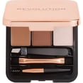 Revolution Beauty Brow Sculpt Kit ~ Brown - Walmart.com