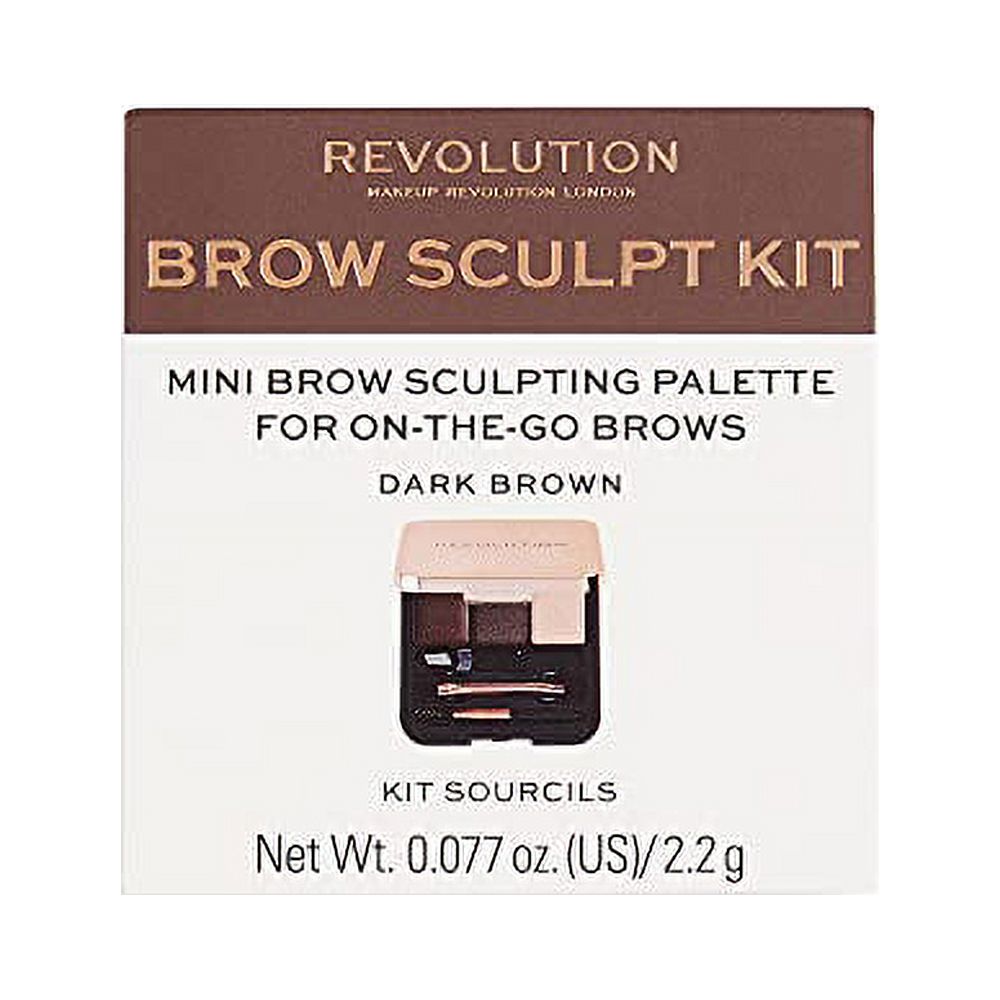 Makeup Revolution Eyebrow Kit, Brow Palette For Sculpting The Perfect ...