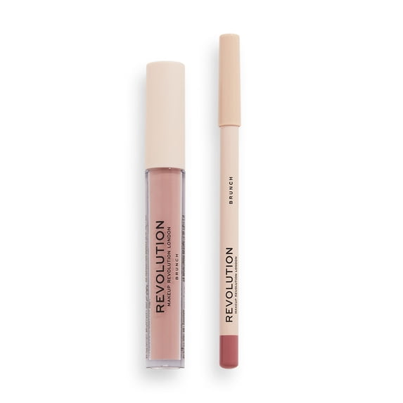 Makeup Revolution Lip Contour Kit Brunch - Walmart.com