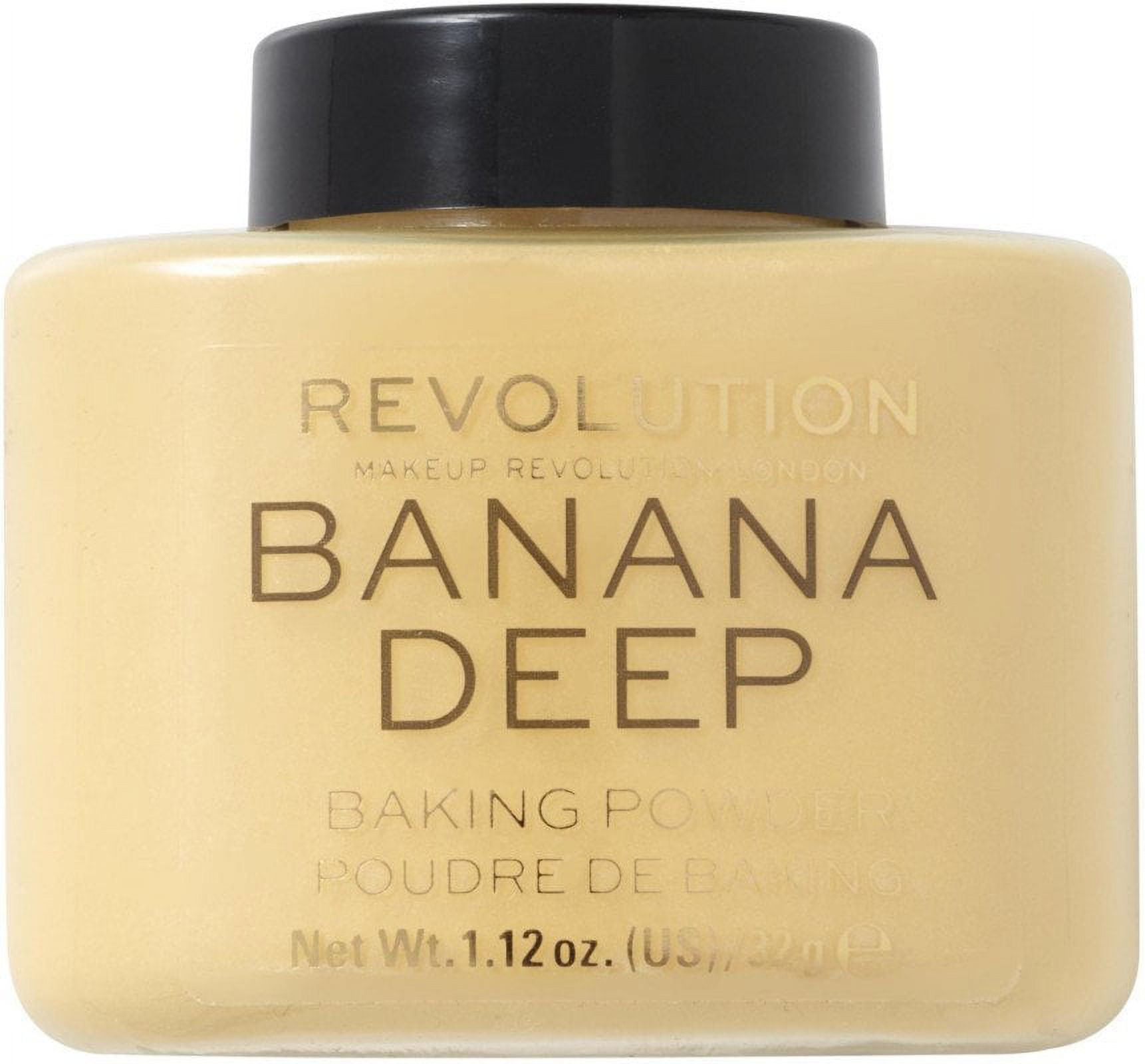Makeup Revolution Loose Baking Powder - Banana Deep (brightening for ...