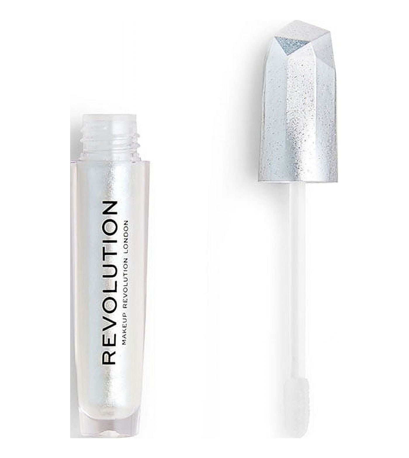 Makeup Revolution - Precious Stone Glitter Lip Topper in Iced Diamond ...