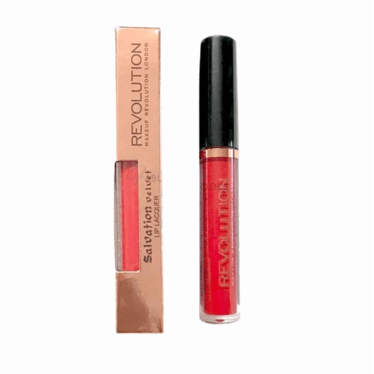 Makeup Revolution Salvation Velvet Lip Lacquer Intense Color High Shine ...
