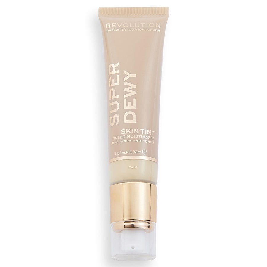 Makeup Revolution Super Dewy Tinted Moisturizer, Fair 1.85 fl oz ...