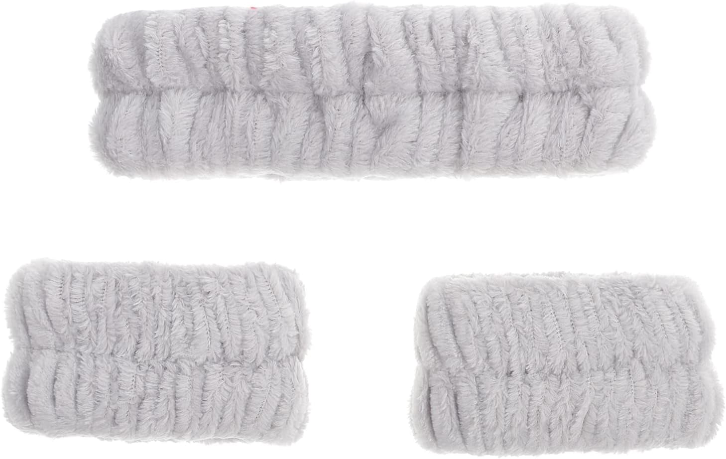 Makeup Set 1 Set Spa Headband Wrist Washband Scrunchies for Washing ...