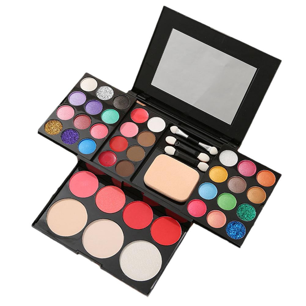 Makeup Set Kit- Eye Shadows, Lip Colors, Blushes, and Applicators √ ]κ ...