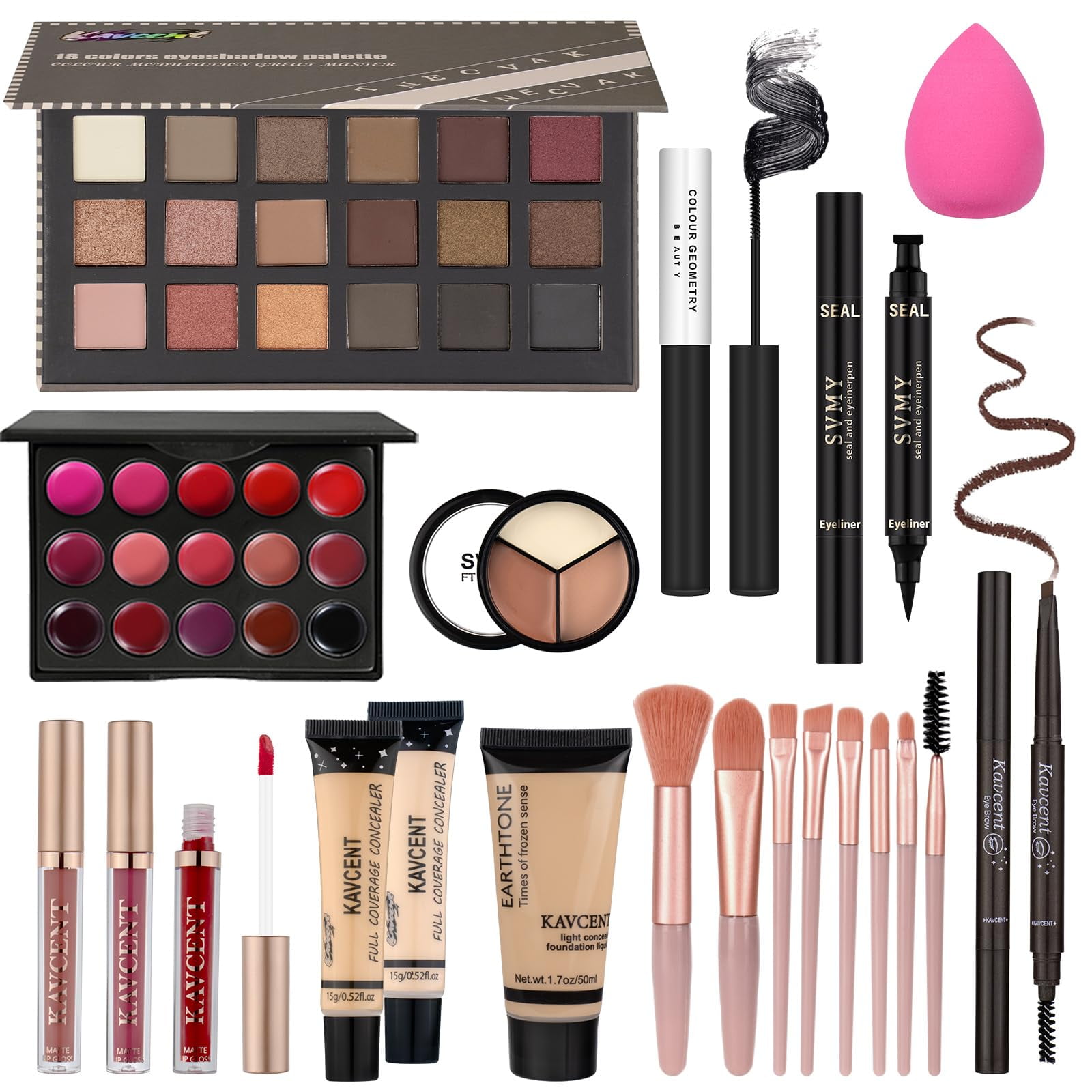 Makeup Set Makeup Kit OIF8 for Women Full Kit Makeup Sets for Teens ...