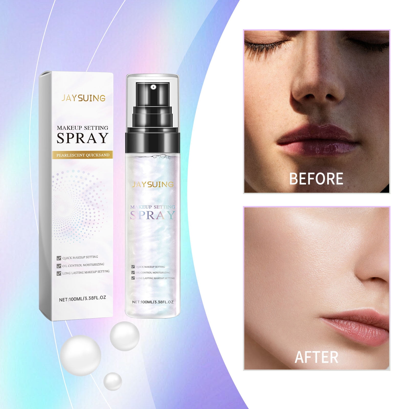 Makeup Setting Spray – Makeup Fixing Sealer Spray Mist Lightweight ...