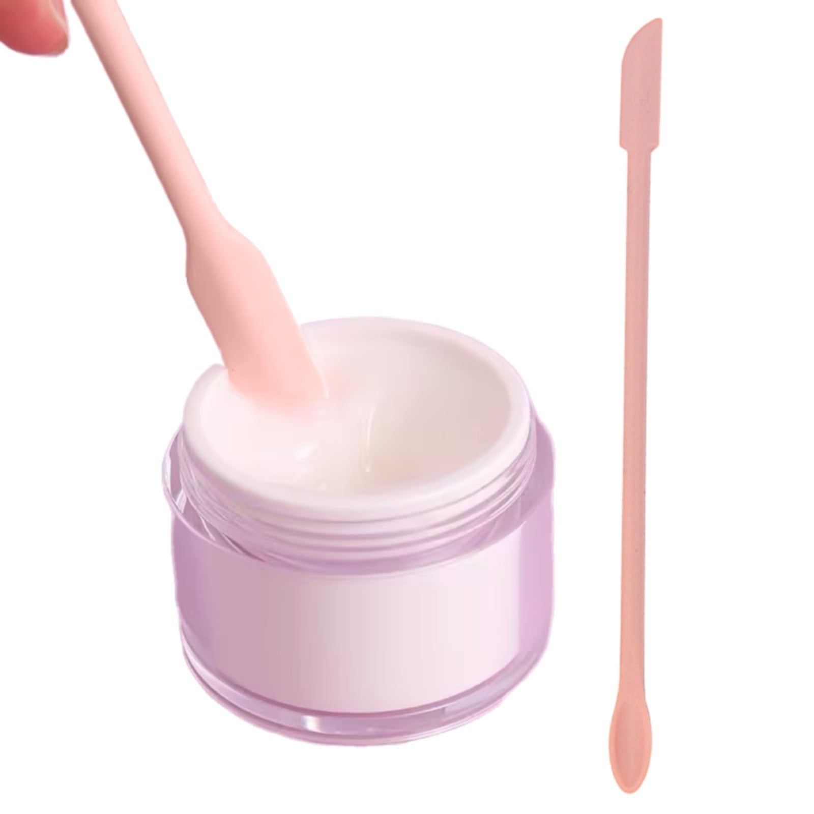 Makeup Spatula, Silicone Mini Spatulas for Cosmetics - Jar Scraper ...