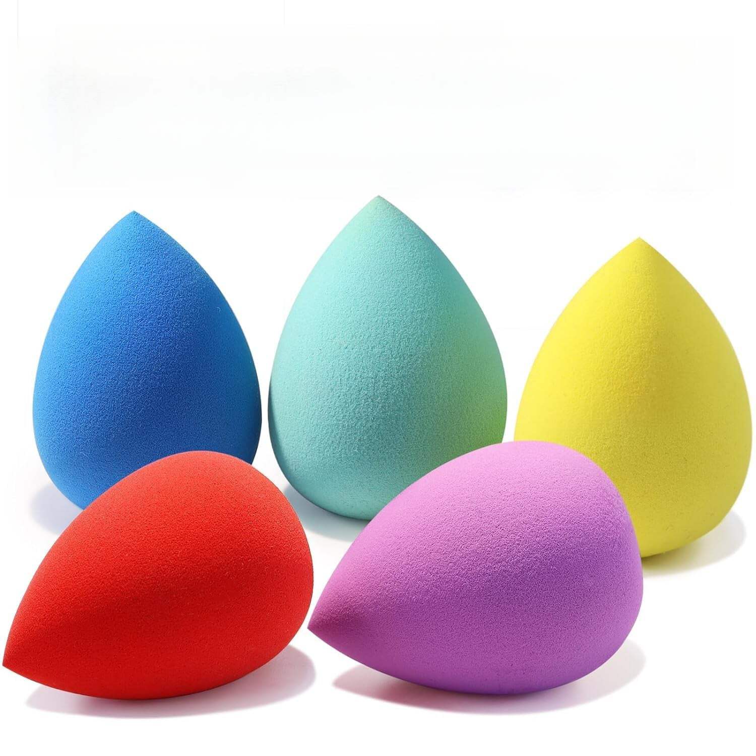 Makeup Sponge 5 Pcs Set, Latex-Free Boun Boun Beauty Sponge for ...